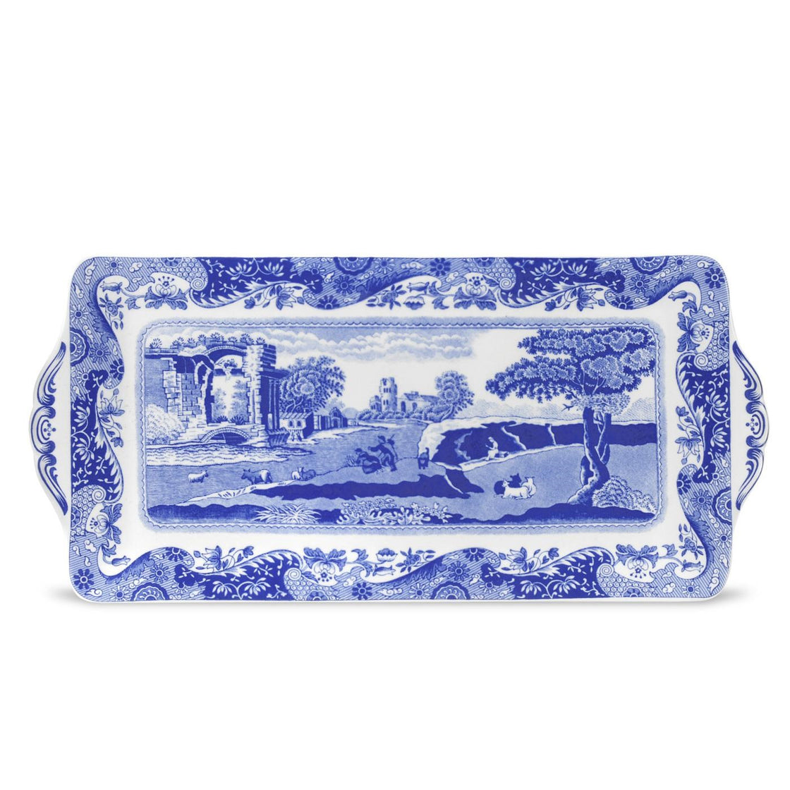 Spode - Blue İtalian - Sandwich Tepsi 33cm – gulecdecor